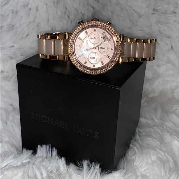 MICHAEL Michael Kors | Accessories | Michael Kors Watch Rose Gold Euc W ...